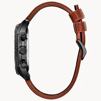 Navy Croc-Embossed Leather Strap Dial 59-009VJ-07 | CITIZEN Navy Croc-Embossed Leather Strap Dial 59-009VJ-07 | CITIZEN